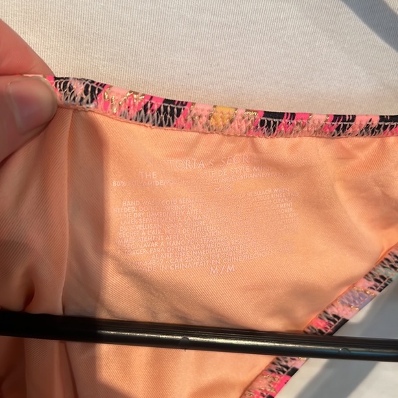 Victorias Secret Swim Victorias Secret Aztec Gold Shimmer Neon